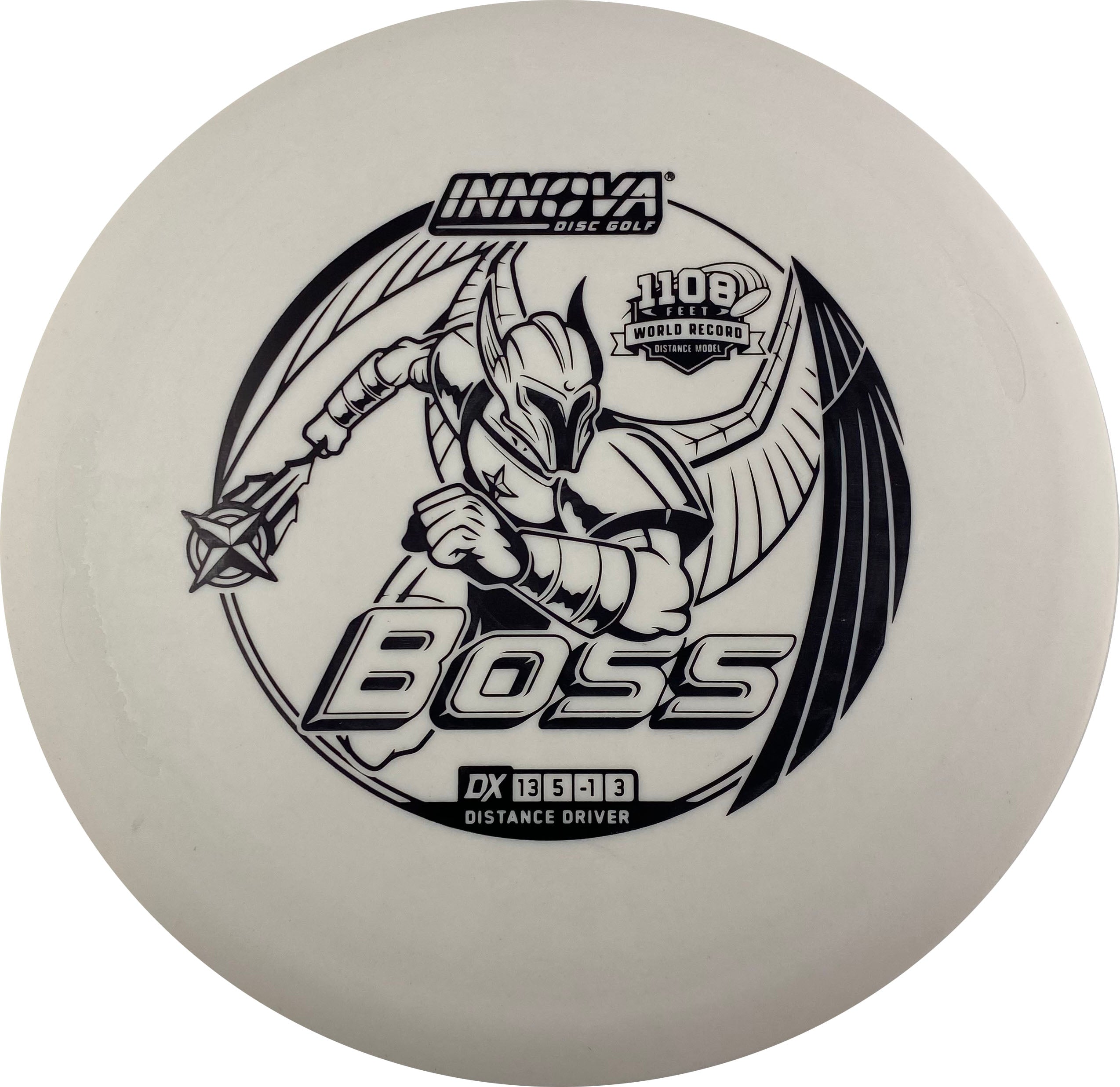 Innova DX Boss Distance Driver with 1108 Feet World Record Distance Mo – Drop Zone Disc Golf ...