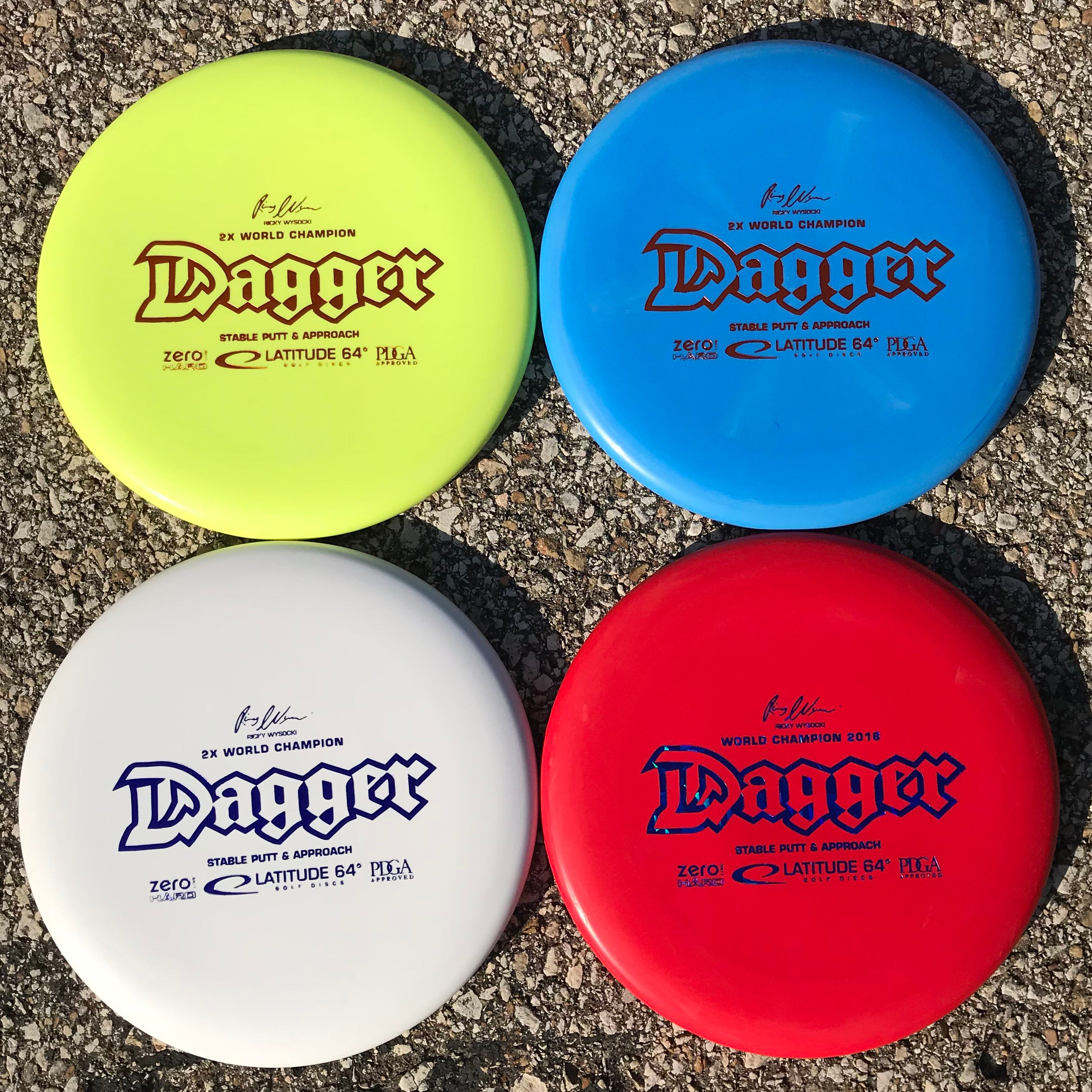 Latitude 64 Zero Line Hard Dagger Putter - Speed 2 – Drop Zone Disc ...