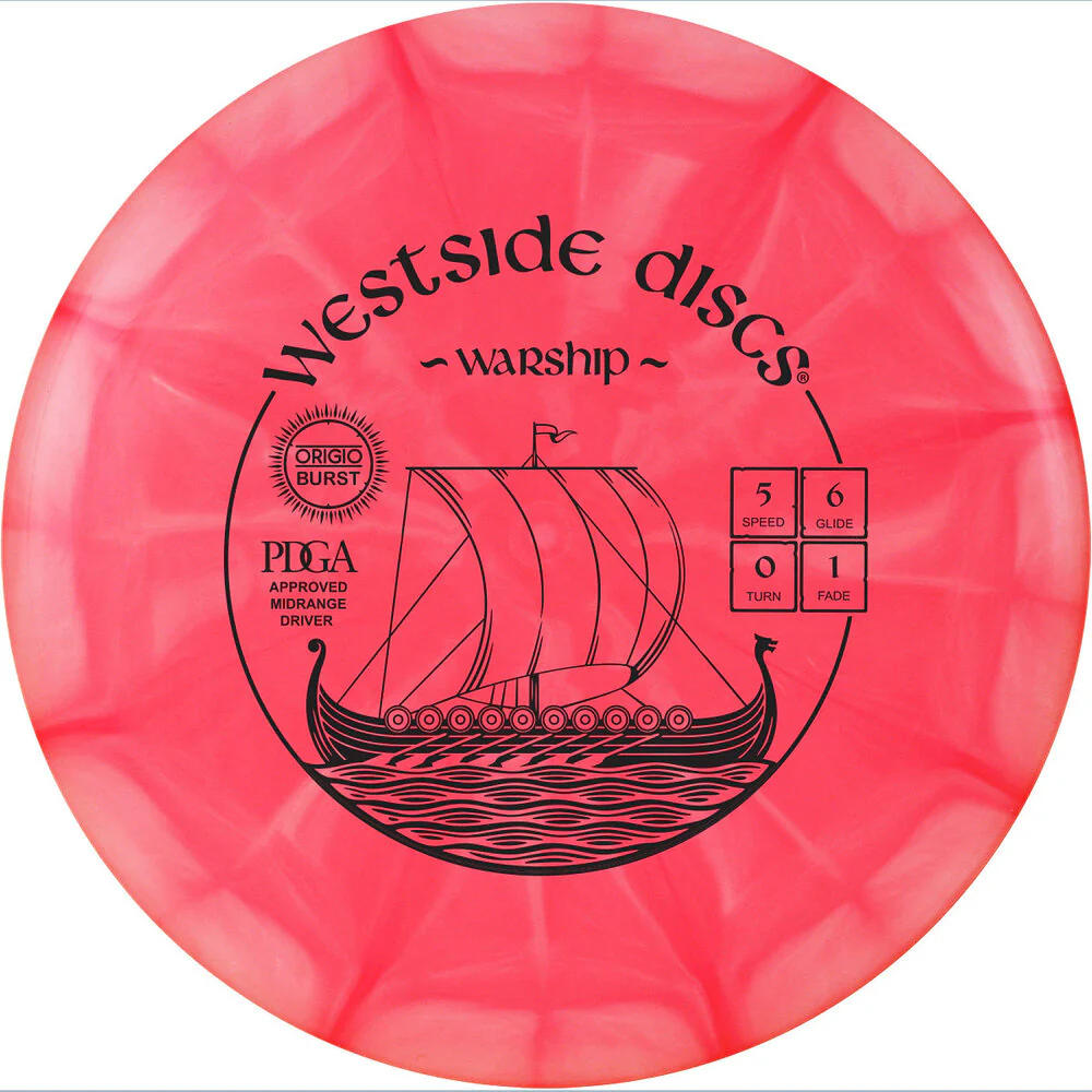 Westside Origio Warship Midrange - Speed 5 – Drop Zone Disc Golf (DZDiscs)