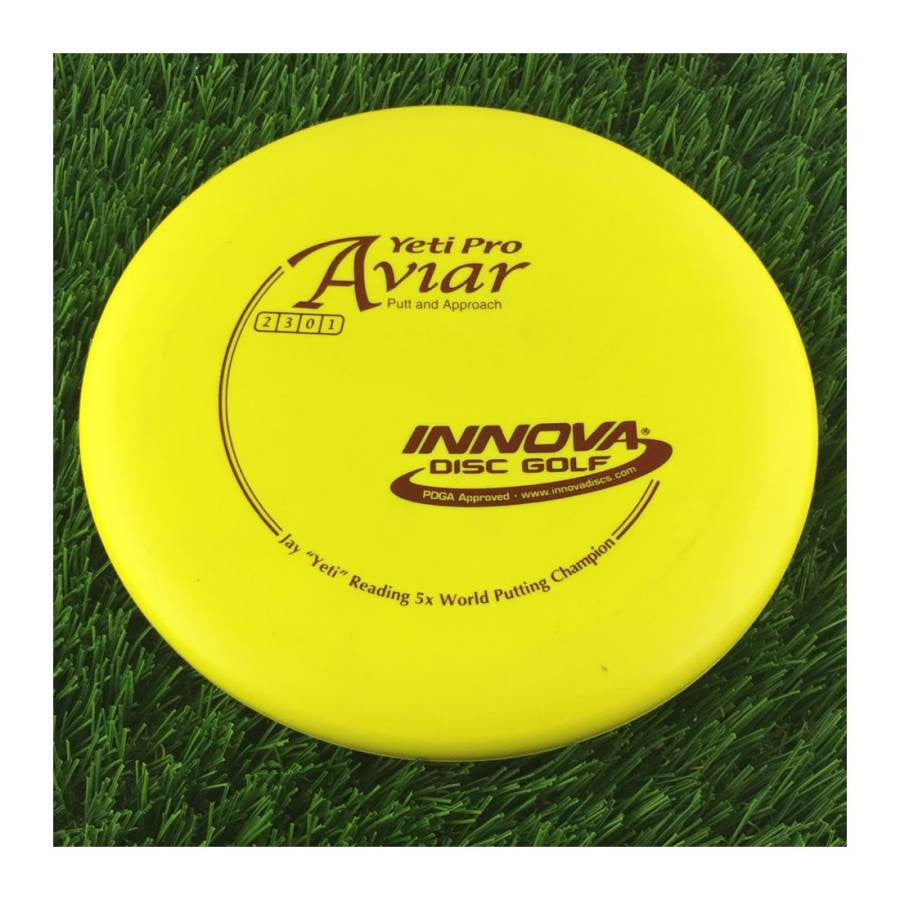 Innova Pro Yeti Aviar Putter with Jay Yeti Reading 5x World Putting Ch ...