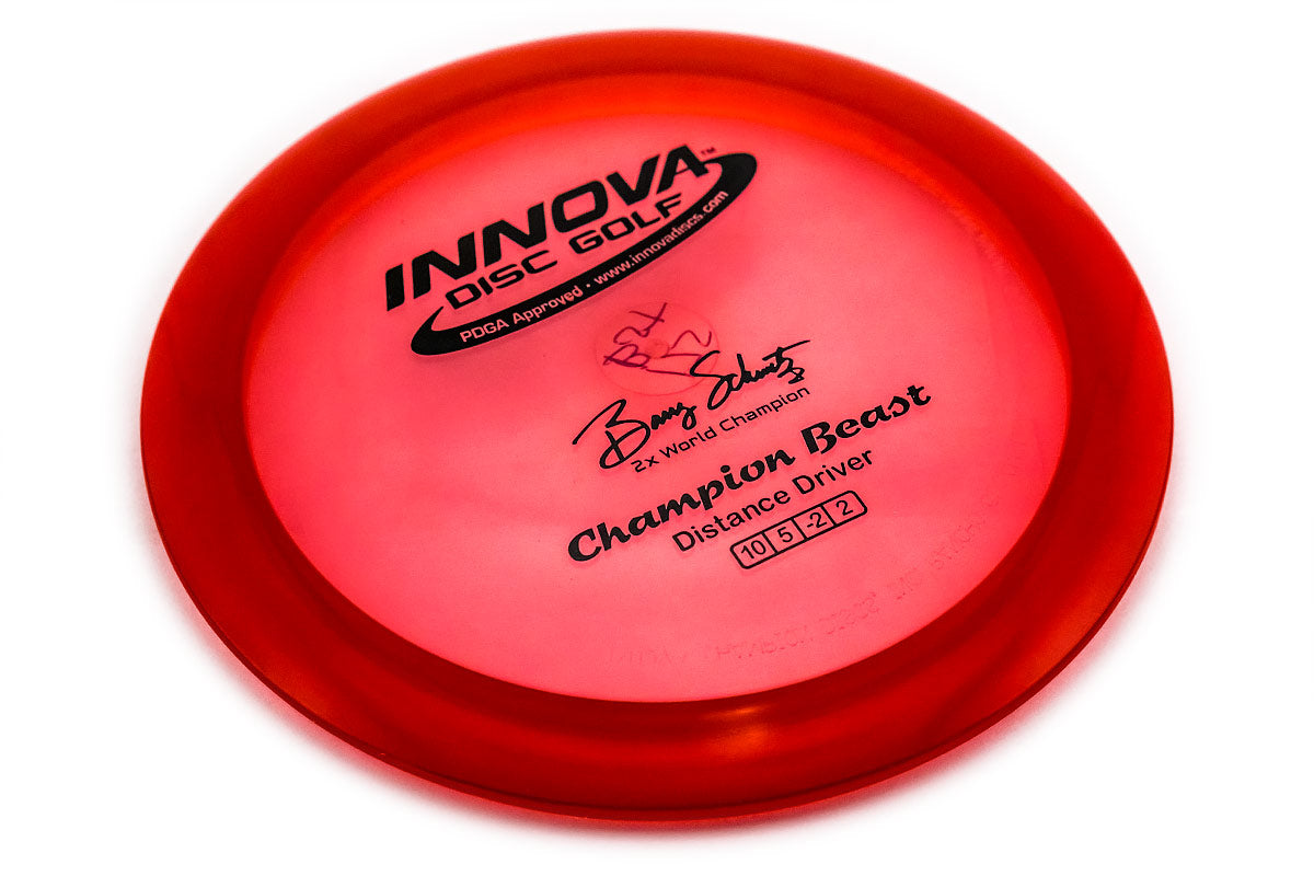 Innova Champion Beast Distance Driver with Barry Schultz 2x World Cham ...