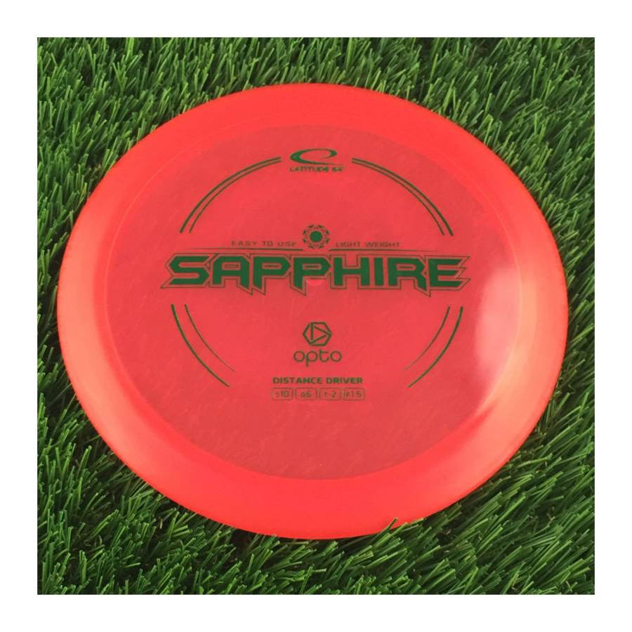 Latitude 64 Opto Sapphire Fairway Driver - Speed 10 – Drop Zone Disc ...
