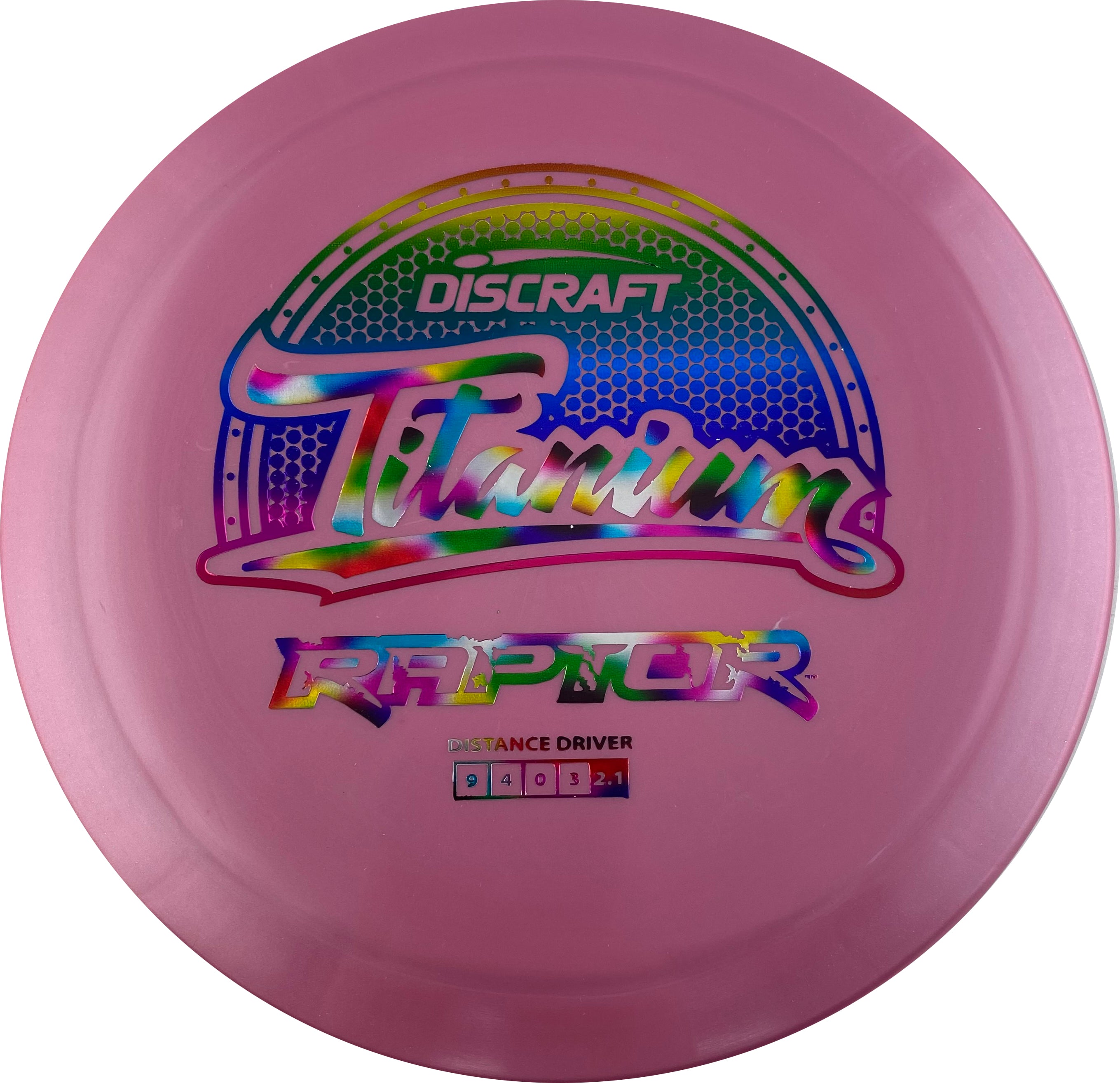 Discraft Titanium Raptor Distance Driver - Speed 9 – Drop Zone Disc ...