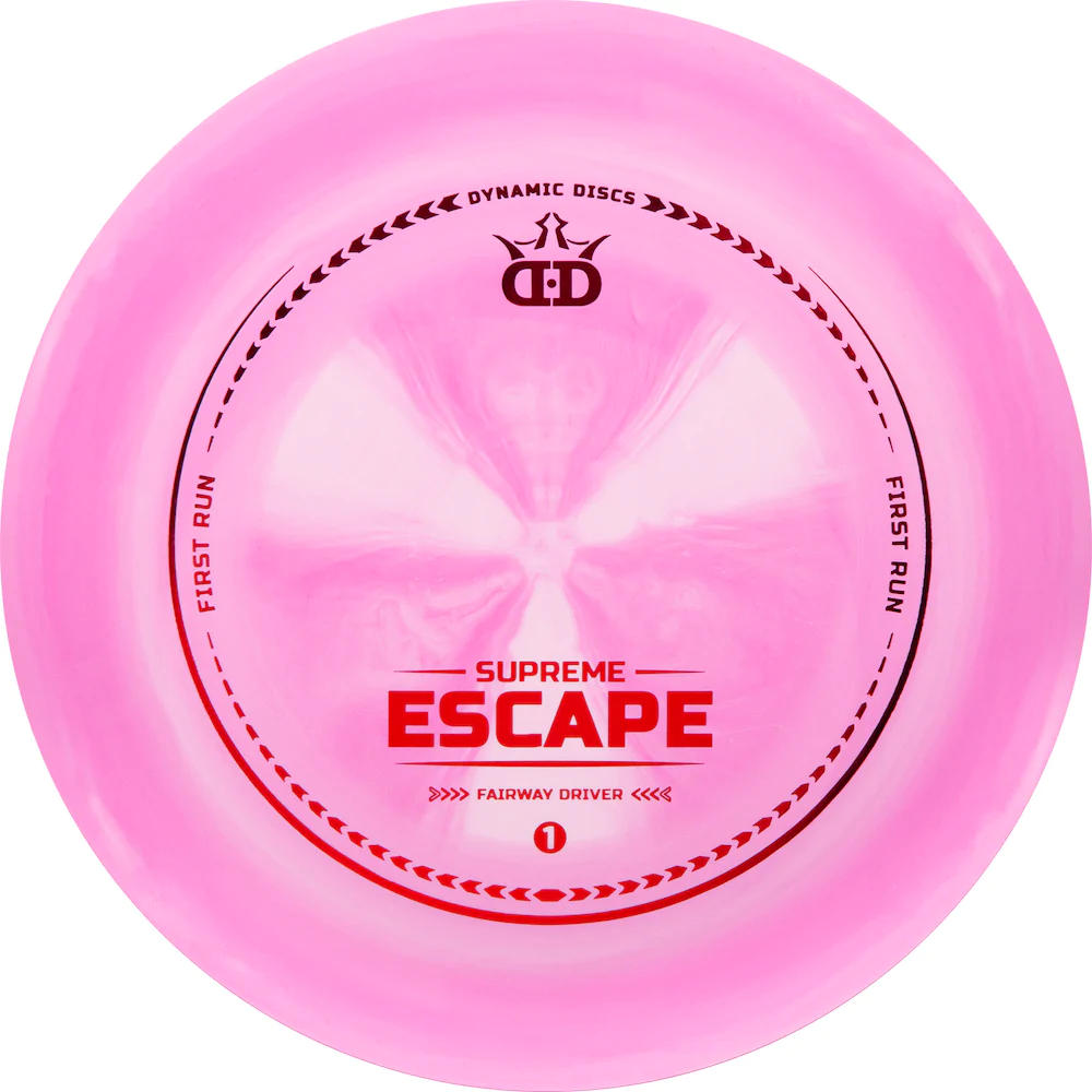 Dynamic Discs Supreme Escape Fairway Driver with First Run Stamp - Spe ...