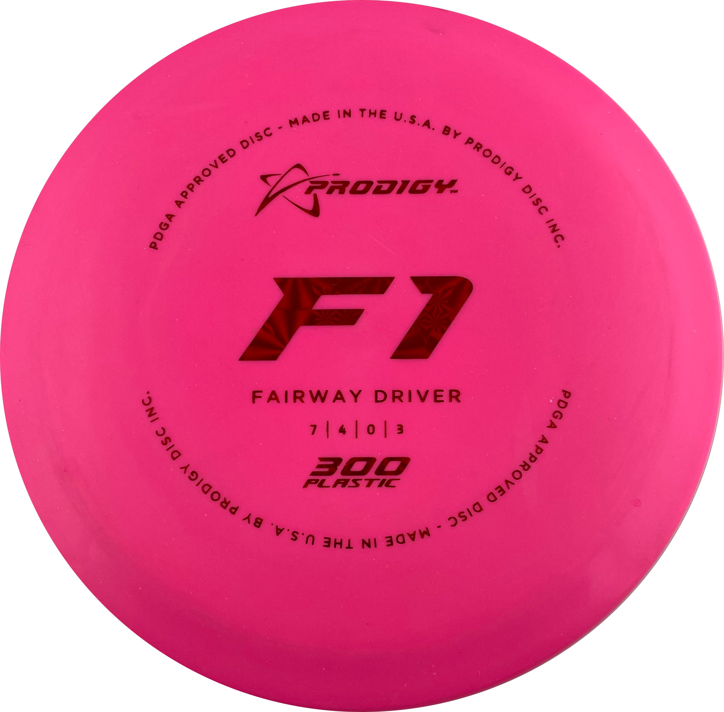 Prodigy 300 F1 Fairway Driver - Speed 7 – Drop Zone Disc Golf (DZDiscs)
