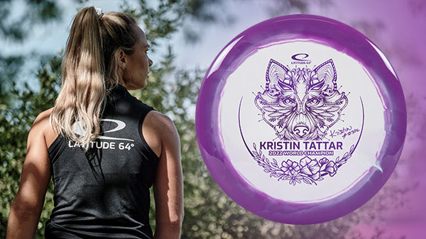Latitude 64 Royal Grand Orbit Grace Distance Driver with Kristin Tatta ...