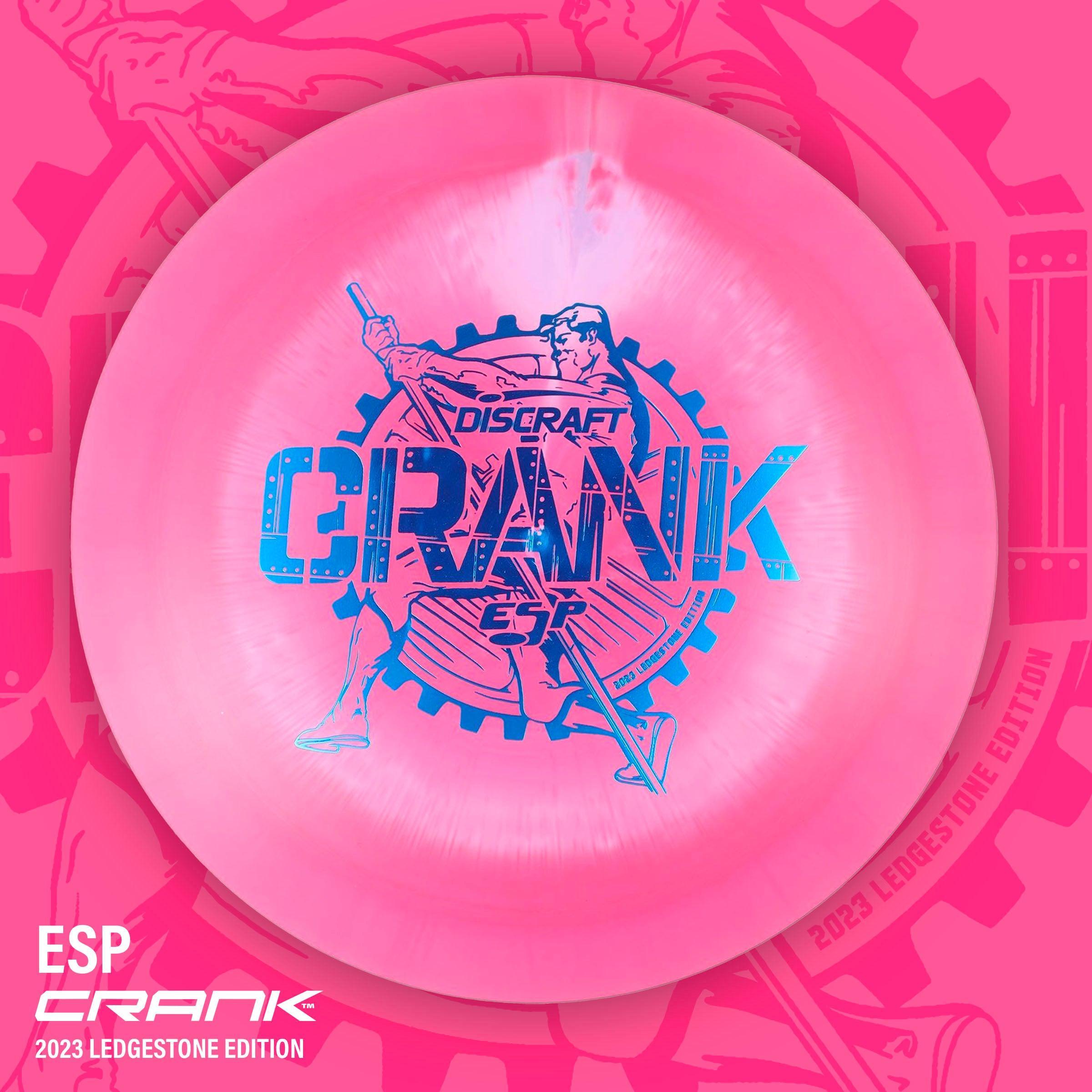 Discraft ESP Lite Crank Distance Driver with 2023 Ledgestone Edition ...