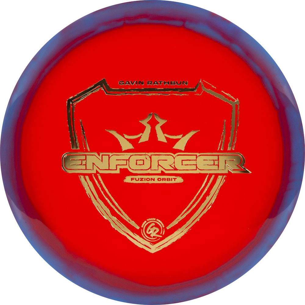 Dynamic Discs Fuzion Orbit Enforcer Distance Driver with Gavin Rathbun ...