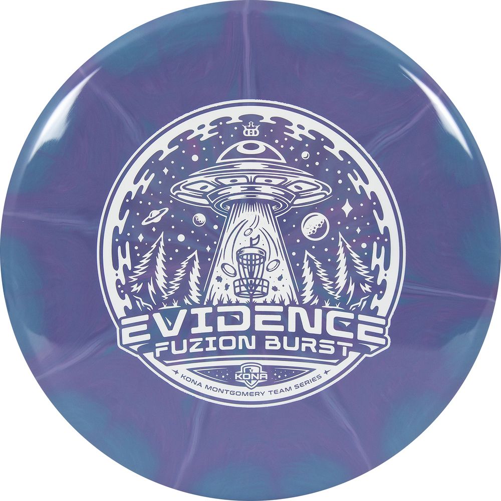 Dynamic Discs Fuzion Burst Evidence Midrange with Kona Montgomery 2023 ...
