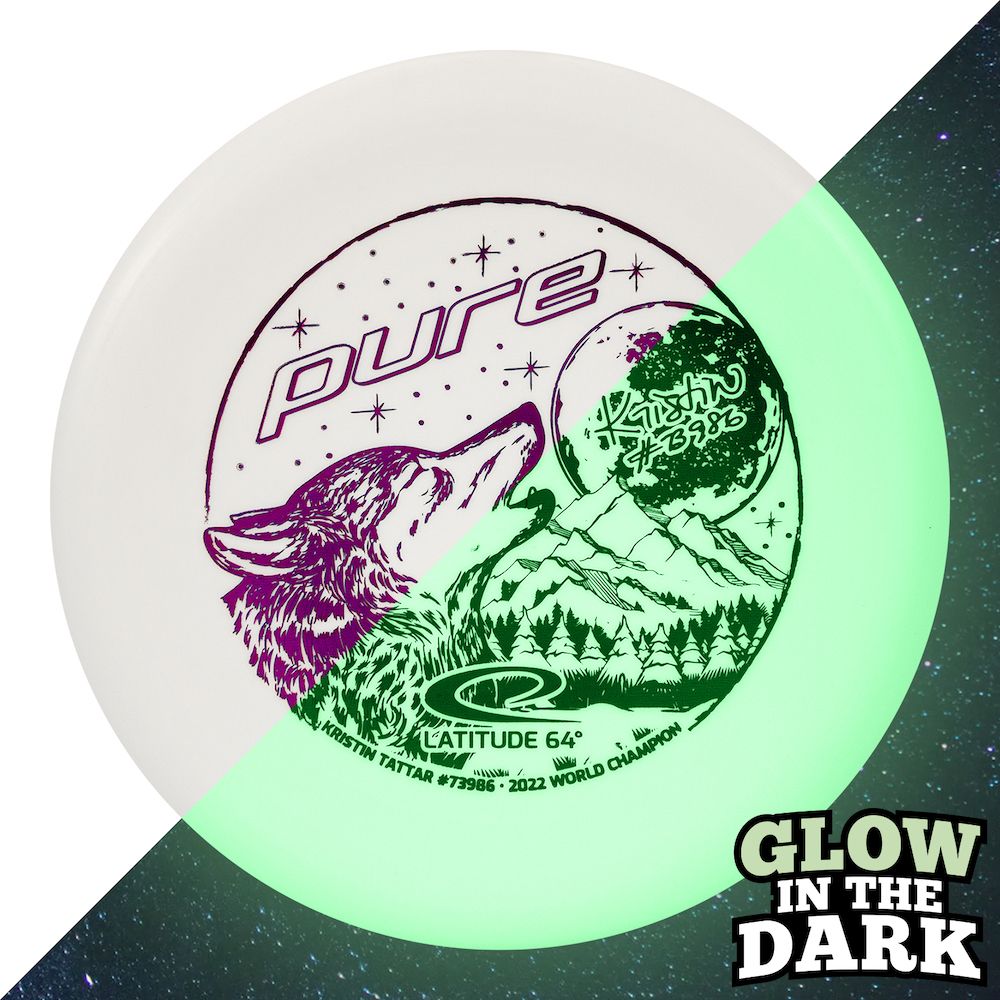 Latitude 64 Zero Line Medium Moonshine Glow Pure Putter with Kristin T ...