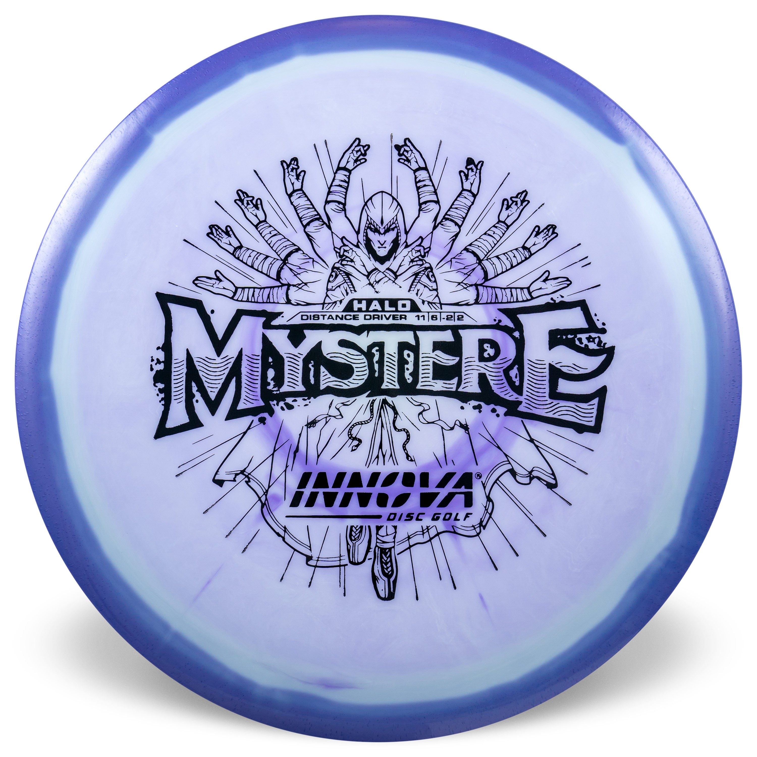 Innova Halo Star Mystere Distance Driver with Burst Logo Stock Stamp ...