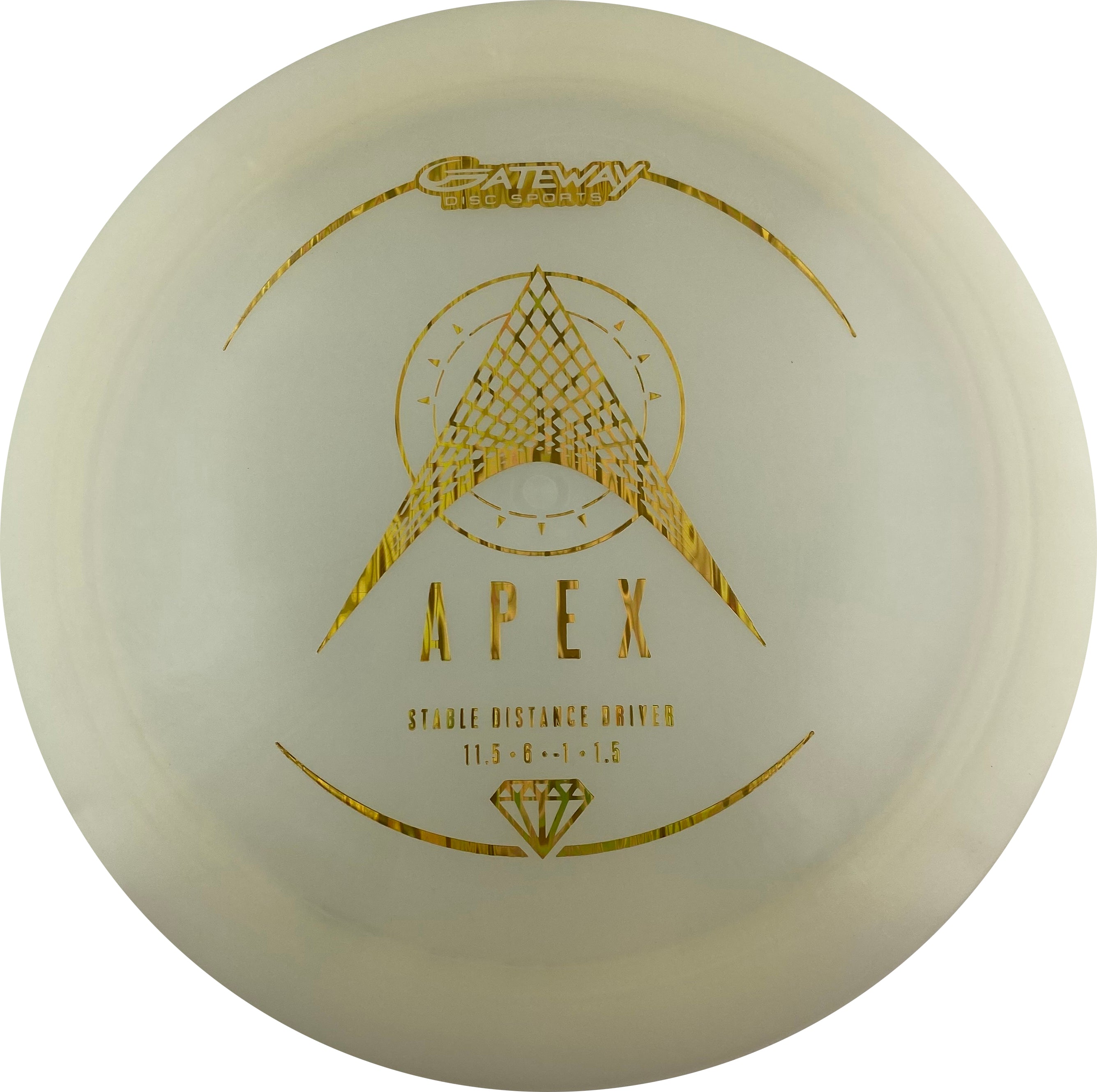 Gateway Diamond Apex Distance Driver - Speed 11.5 – Drop Zone Disc Golf ...