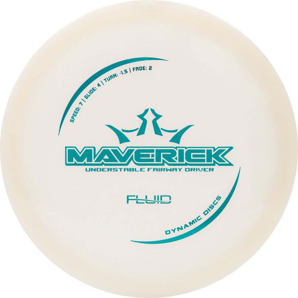 Dynamic Discs Fluid Maverick Fairway Driver - Speed 7 – Drop Zone Disc ...