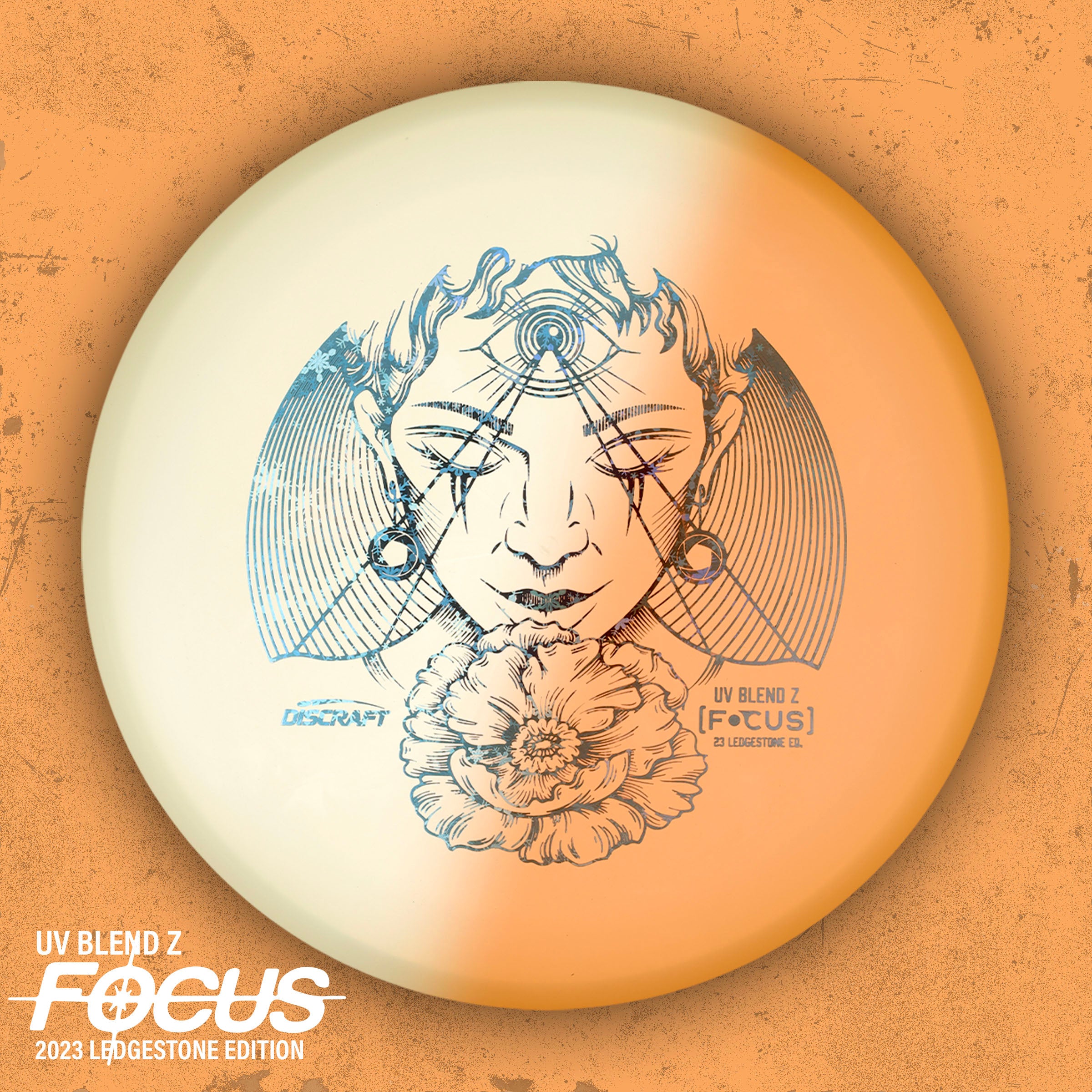 Discraft Elite Z UV Focus Putter with 2023 Ledgestone Edition - Wave 3 ...