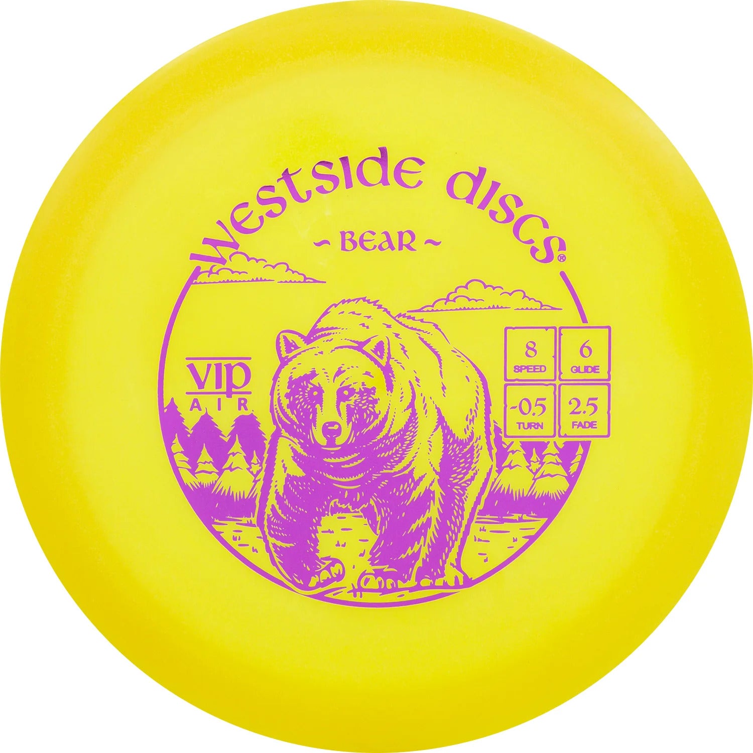 Westside VIP Air Bear Fairway Driver - Speed 8 – Drop Zone Disc Golf ...
