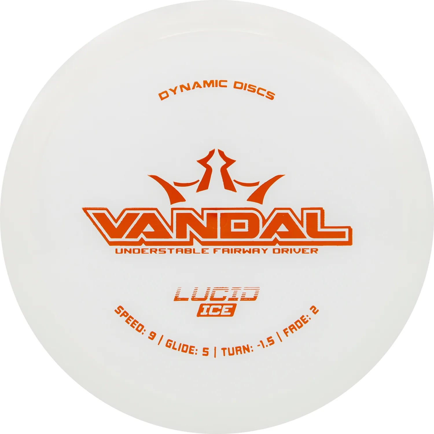 Dynamic Discs Lucid Ice Vandal Fairway Driver - Speed 9 – Drop Zone ...