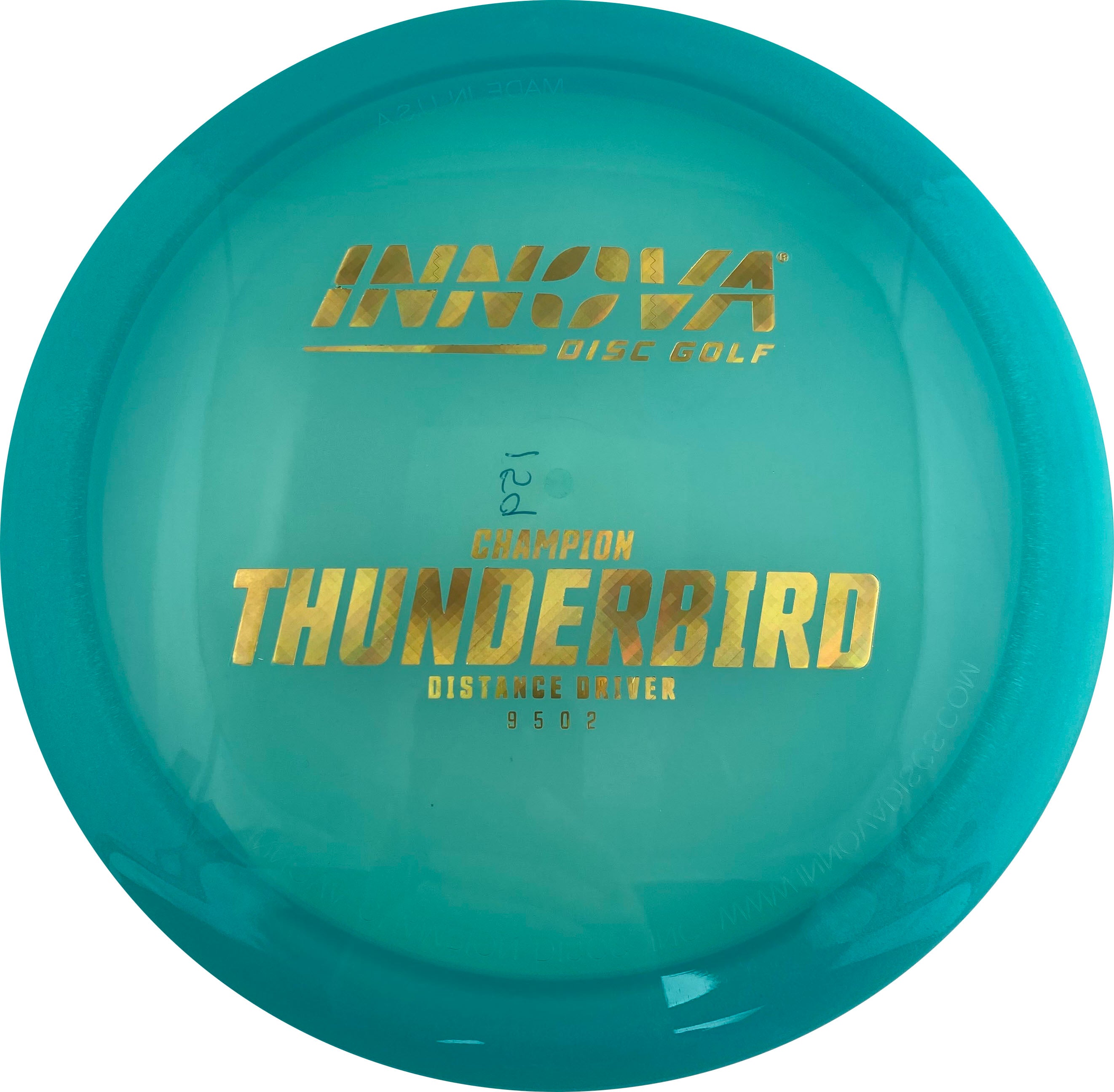 Innova Champion Thunderbird Distance Driver with Burst Logo Stock Stam ...