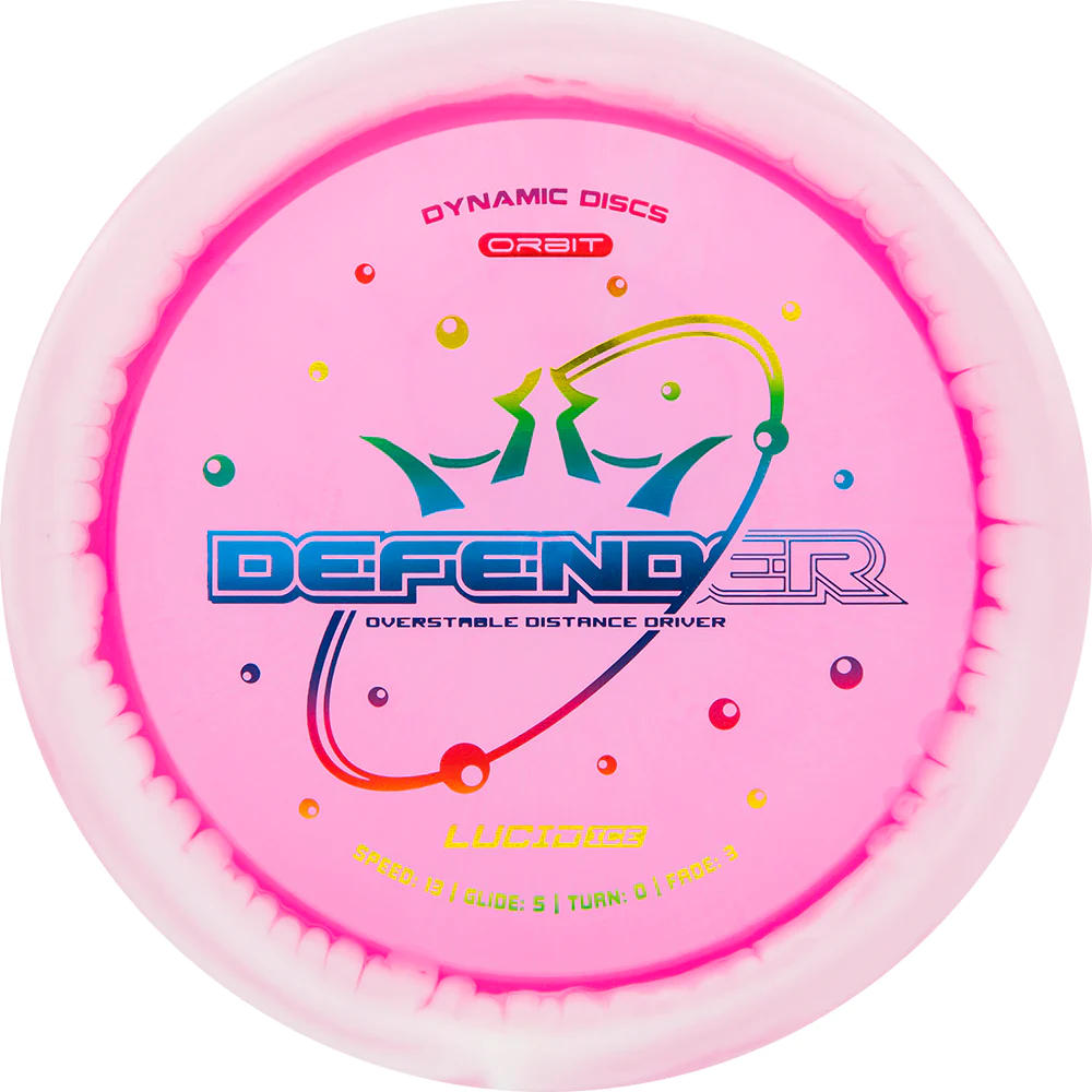 Dynamic Discs Lucid Ice Orbit Defender Distance Driver - Speed 13 ...