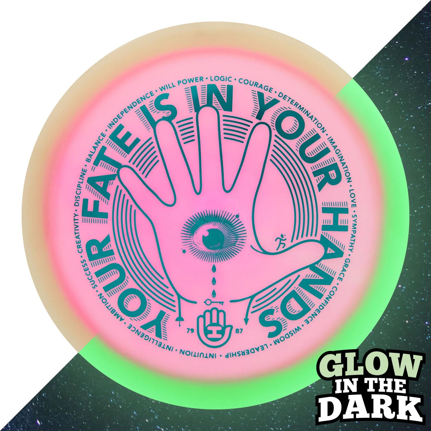 Dynamic Discs Lucid Moonshine Orbit Felon Fairway Driver with HSCo - Y ...