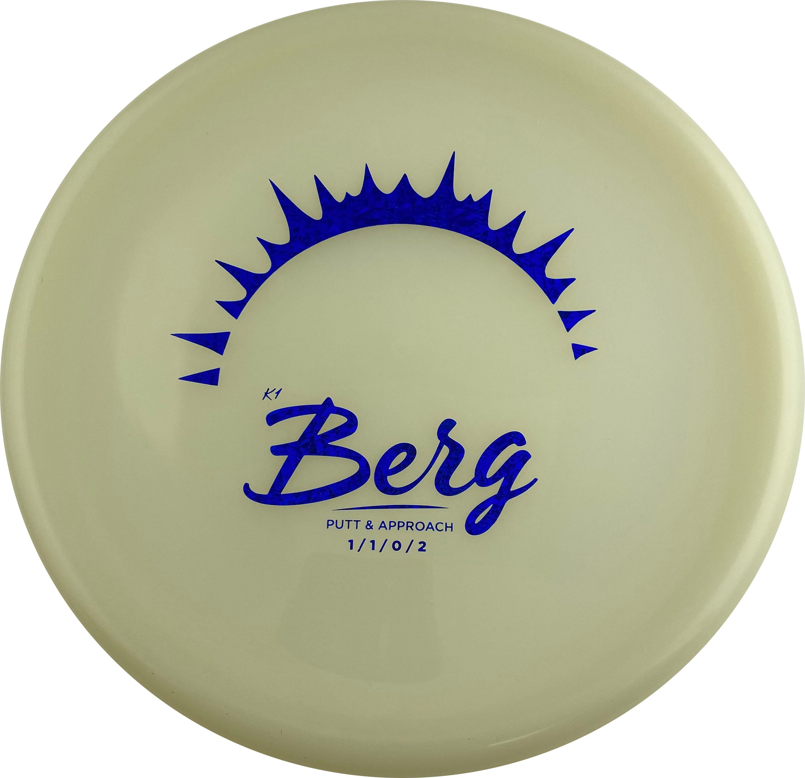 Kastaplast K1 Glow Berg Putter with Script Font Stock Stamp - Speed 1 ...