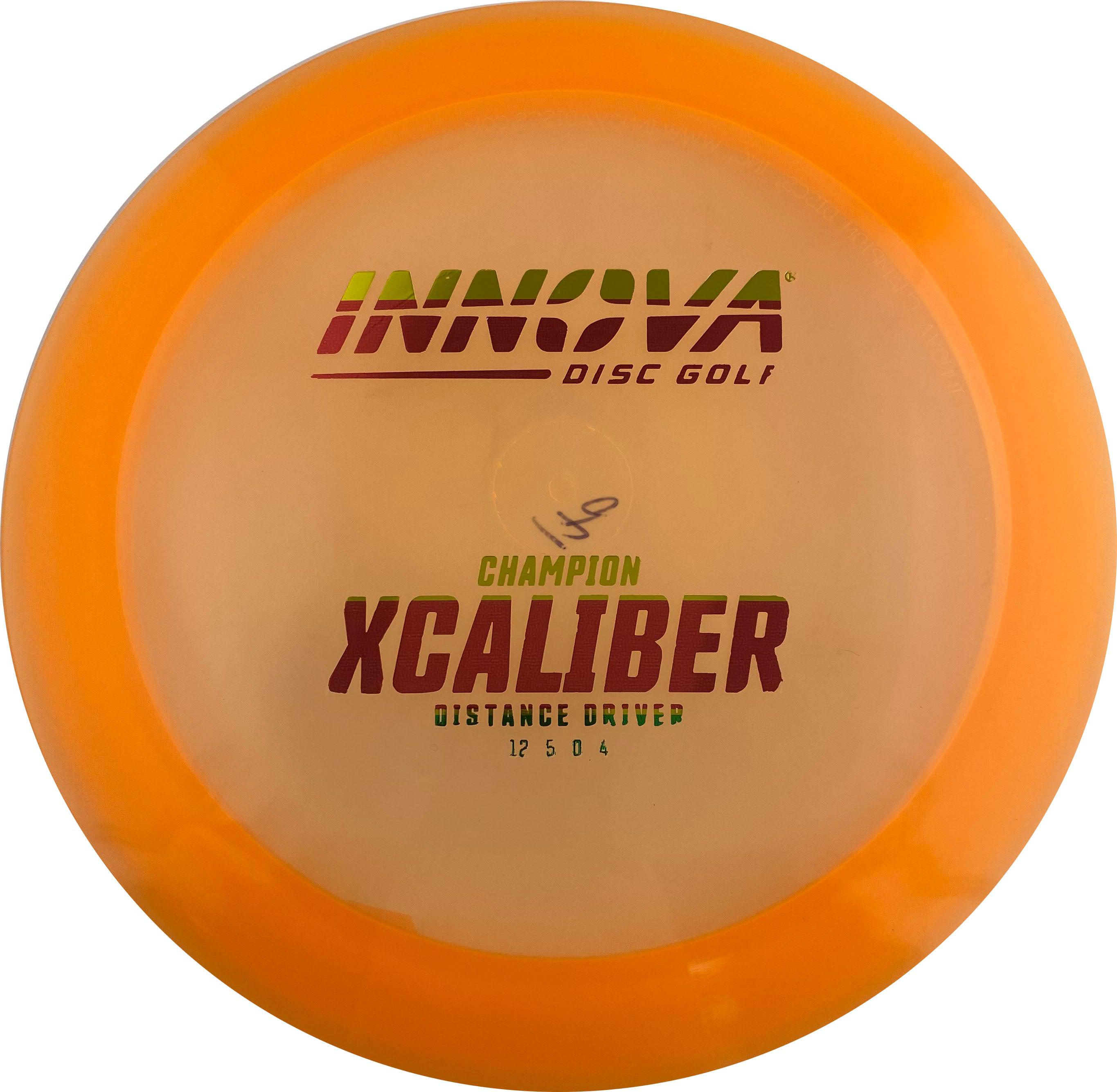 Innova Champion Xcaliber Distance Driver with Burst Logo Stock Stamp ...
