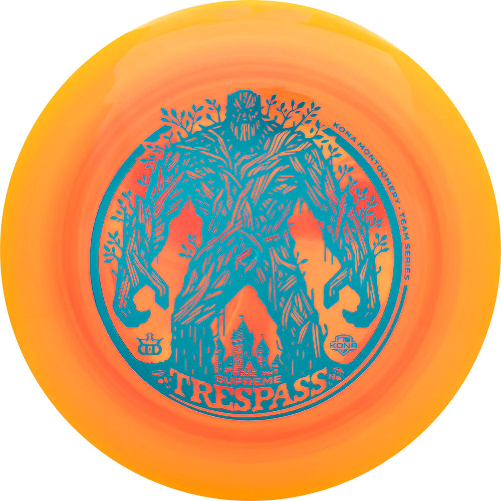 Dynamic Discs Supreme Trespass Distance Driver with Kona Montgomery Te ...