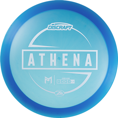 Discraft Elite Z Lite Athena Fairway Driver with PM Logo Stock Stamp S ...