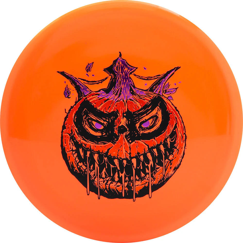 Dynamic Discs BioFuzion EMAC Truth Midrange with Scary Pumpkin with DD ...