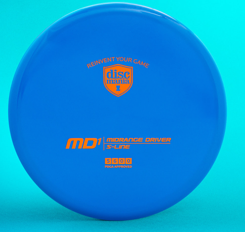 Discmania S-Line Reinvented MD1 Reinvented Midrange - Speed 5 – Drop ...