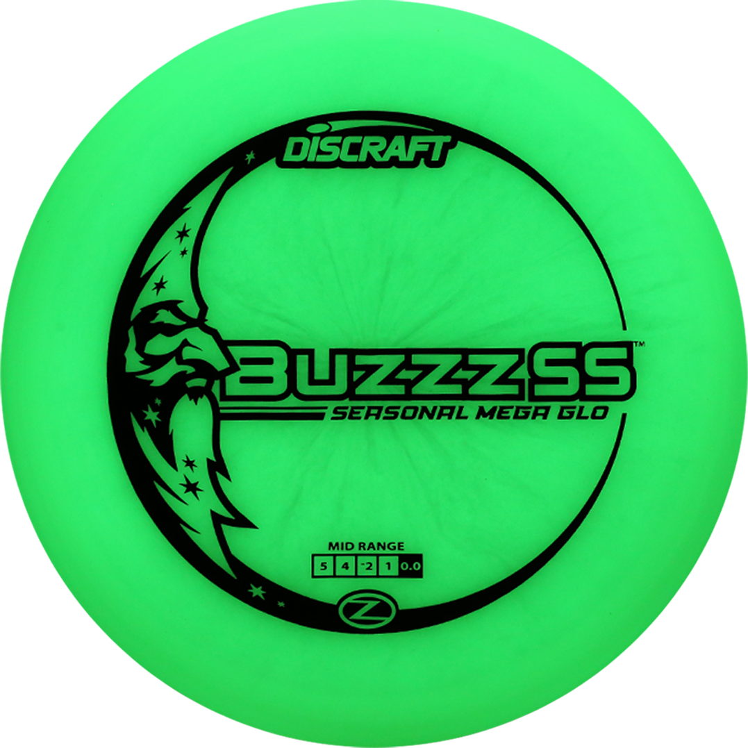 Discraft Mega-Glow BuzzzSS Midrange - Speed 5 – Drop Zone Disc Golf ...