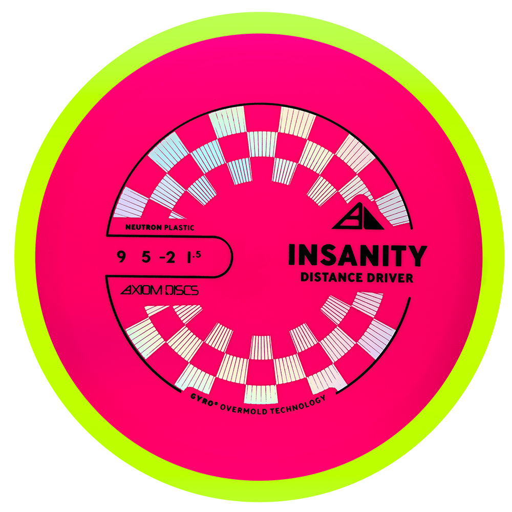 Axiom PLC Neutron Insanity Distance Driver - Speed 9 – Drop Zone Disc ...