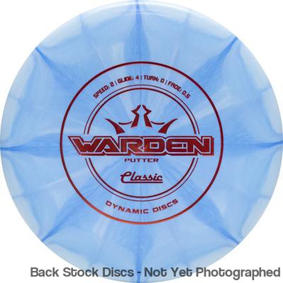Dynamic Discs Classic (Hard) Burst Warden – Drop Zone Disc Golf (DZDiscs)