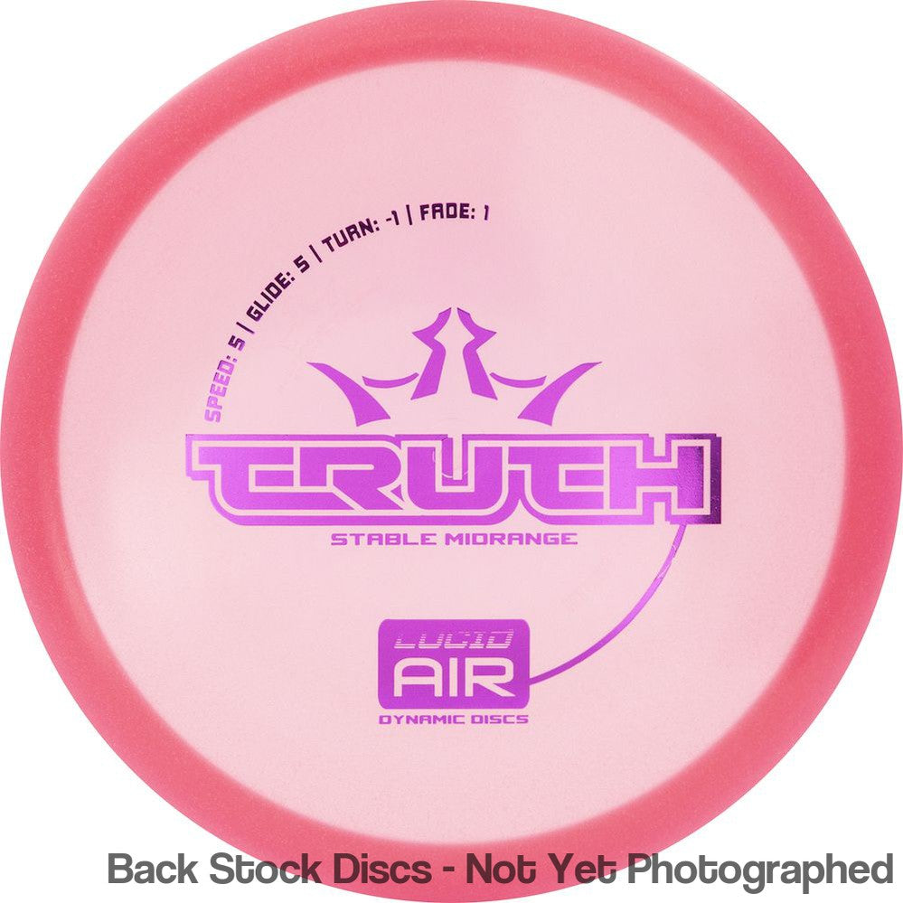 Dynamic Discs Lucid Air Truth – Drop Zone Disc Golf (DZDiscs)