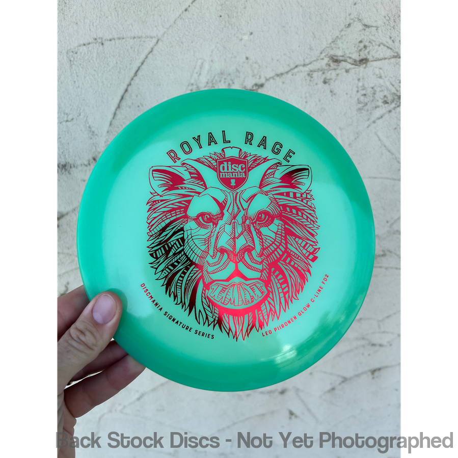 Discmania C-Line Color Glow FD2 with Royal Rage - Leo Piironen Stamp ...