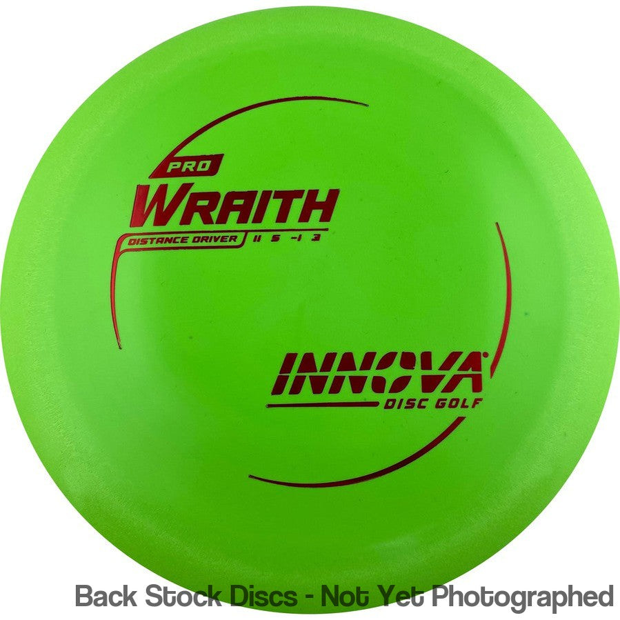 Innova Pro Wraith with Burst Logo Stock Stamp – Drop Zone Disc Golf ...