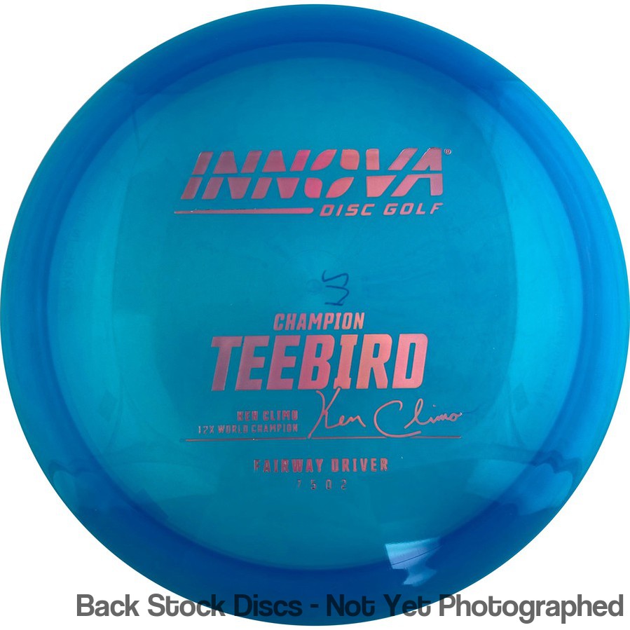 Innova Champion Teebird with Ken Climo 12x World Champion Burst Logo ...