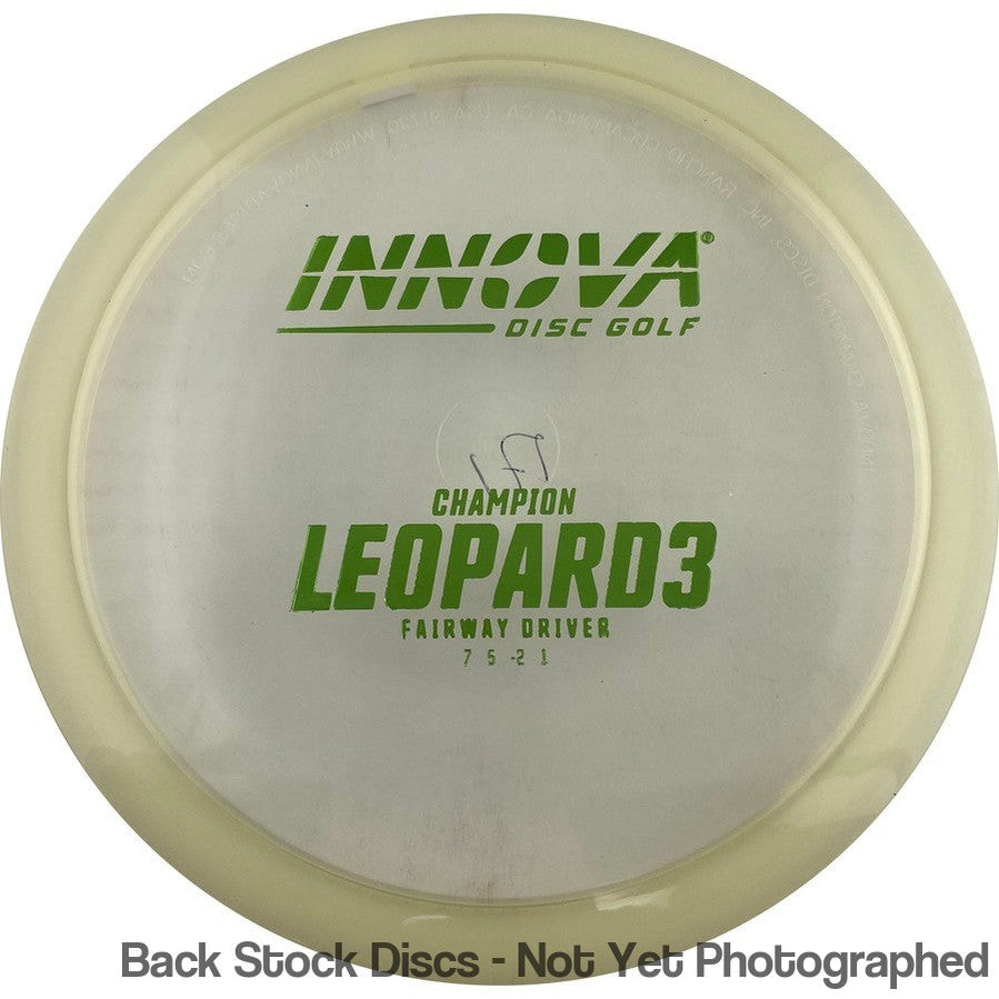 Innova Champion Leopard3 with Burst Logo Stock Stamp – Drop Zone Disc ...