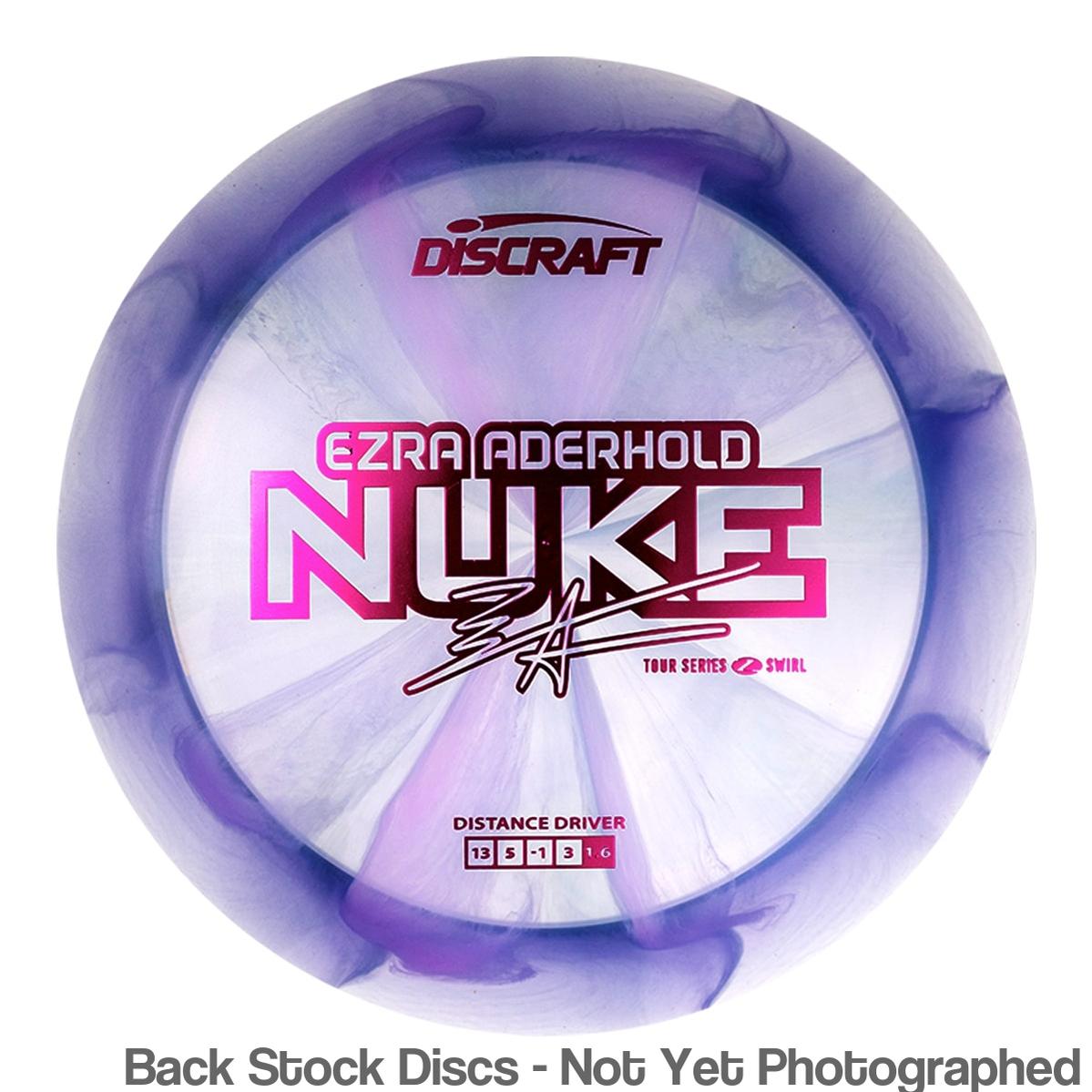 Discraft Elite Z Swirl Nuke Distance Driver with Ezra Aderhold 2025 To ...
