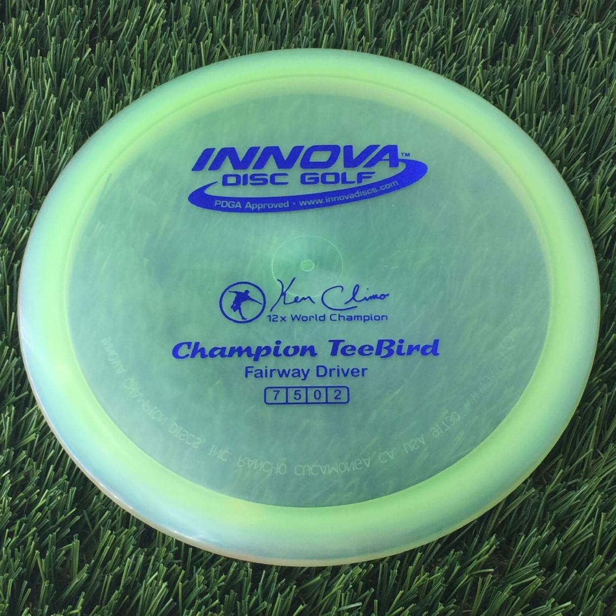 Innova Champion Teebird with Ken Climo 12x World Champion Stamp - 175g ...