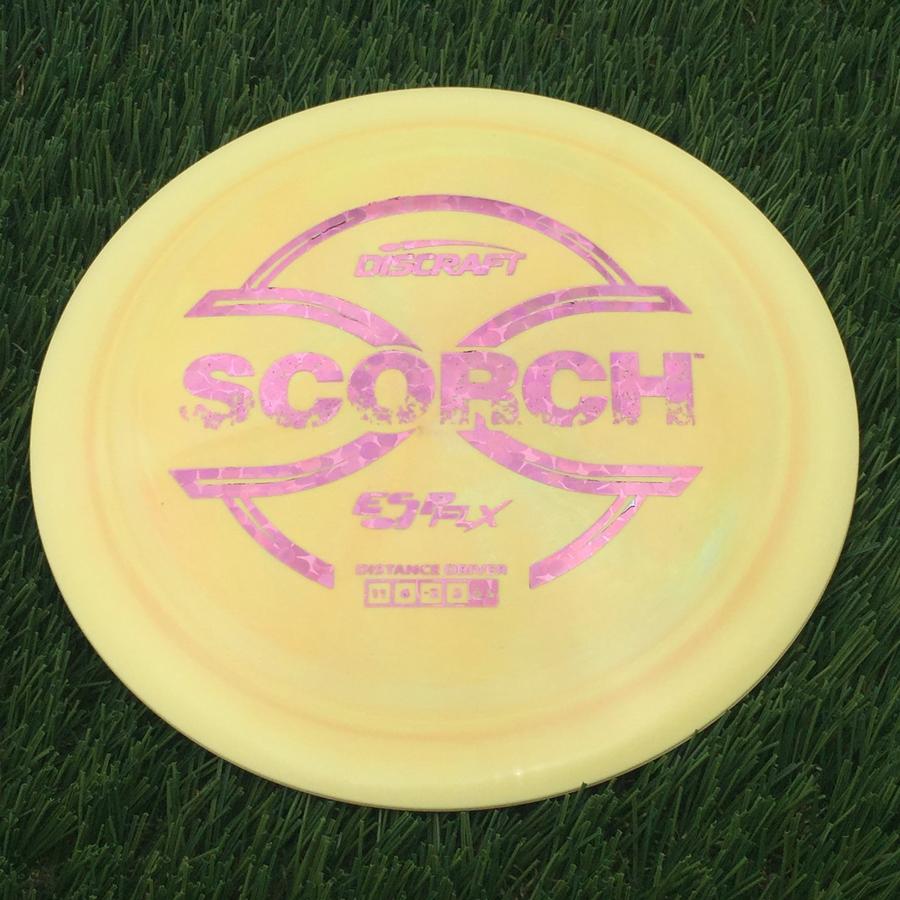 Discraft ESP FLX Scorch - 176.4g - Creamy Yellow – Drop Zone Disc Golf ...