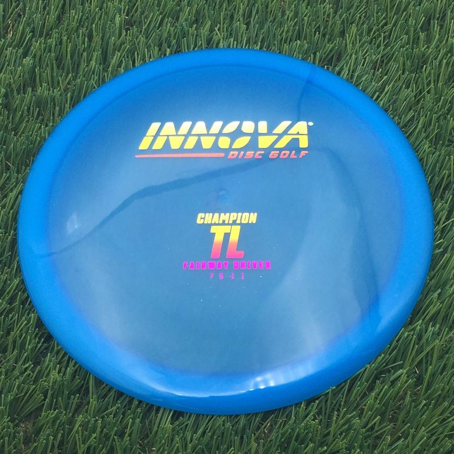 Innova Champion TL with Burst Logo Stock Stamp - 172.4g - Blue – Drop ...