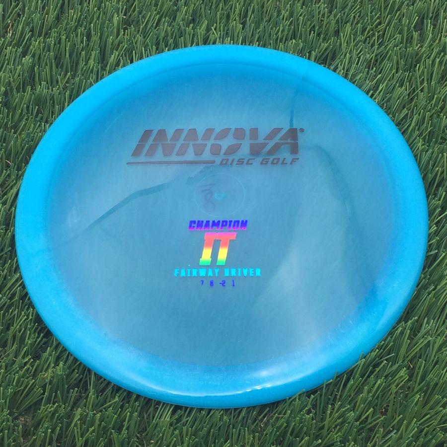 Innova Champion TL with Burst Logo Stock Stamp - 161g - Light Blue ...