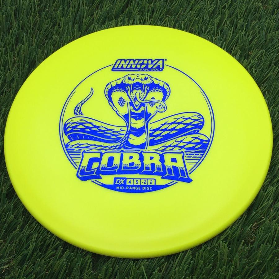 Innova DX Cobra with Burst Logo Stock Stamp - 145.9g - Yellow – Drop ...