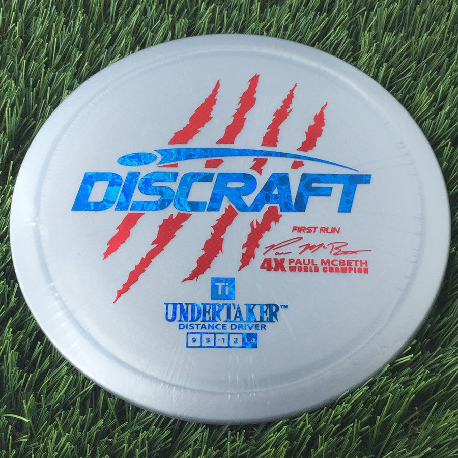 Paul McBeth 4x World Champion Claw Ti Undertaker | Discraft – Drop Zone ...