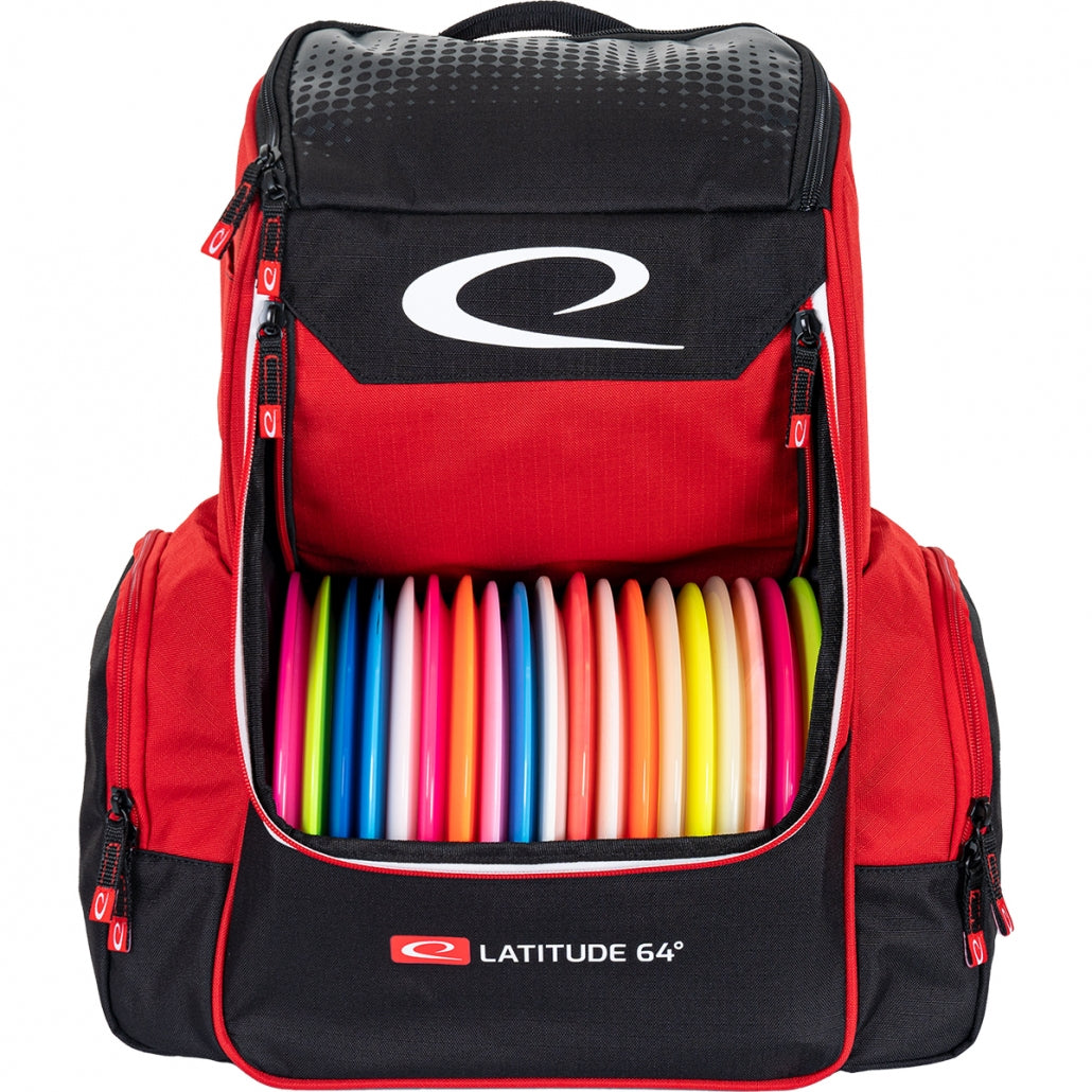 Latitude 64 Core Bag - New Edition (Red) - Red – Drop Zone Disc Golf ...