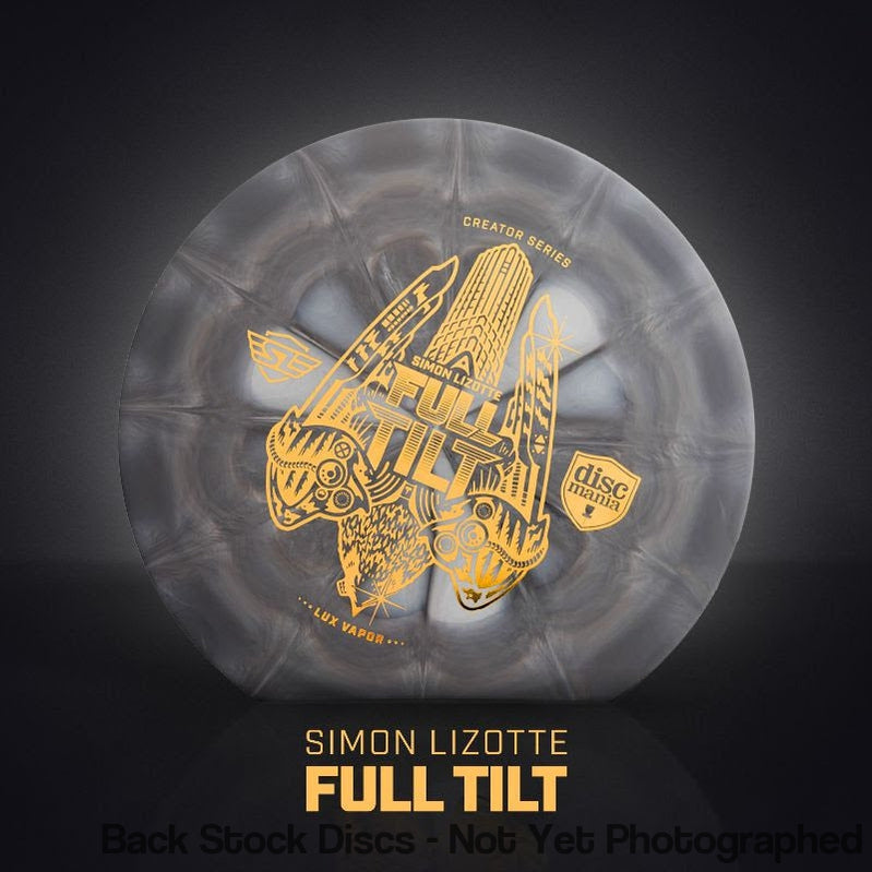Discmania Lux Vapor Tilt with Creator Series Simon Lizotte Full Tilt ...