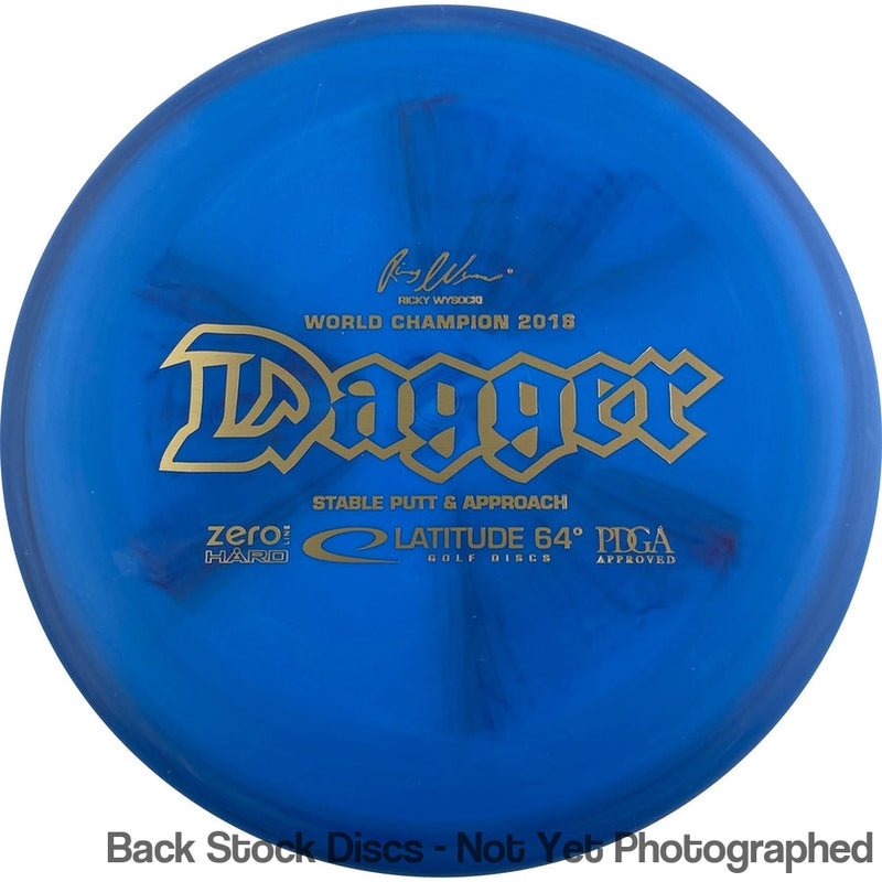 Latitude 64 Zero Line Hard Dagger with Ricky Wysocki World Champion 2016 Stamp – Drop Zone Disc ...