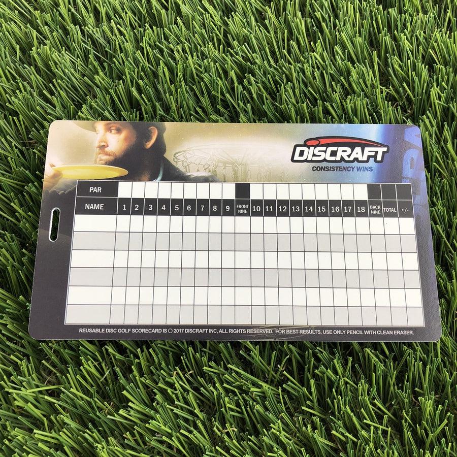 Discraft Reusable Scorecard w/Flight Numbers – Drop Zone Disc Golf ...